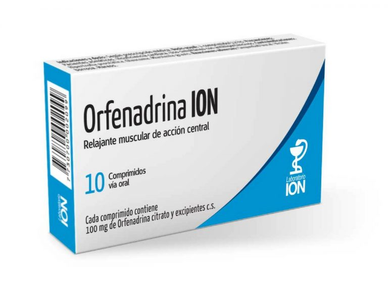 Orfenadrina - Saludisima Medicamentos